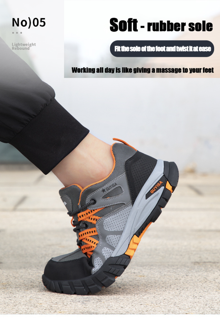 Safty Man Composite Toe Tear Water Oil Clid Slip Resistant Industrial ...