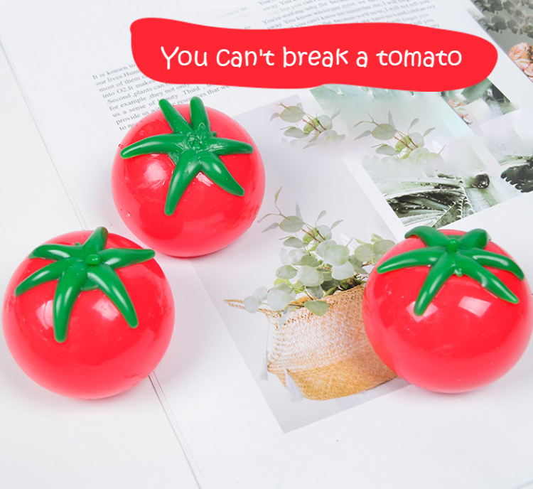 Manufacture Tomatoes Toy Squishy Simulation Tomatoes Stress Relieve ...