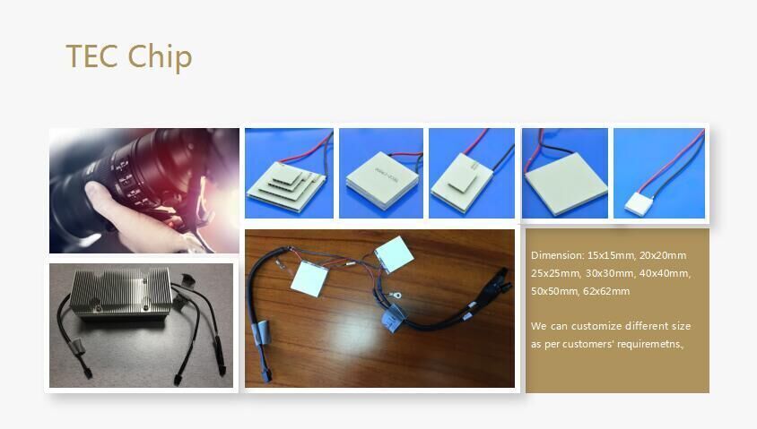 Thermoelectric Cooler Module Large Aluminum Heatsink For Medical ...