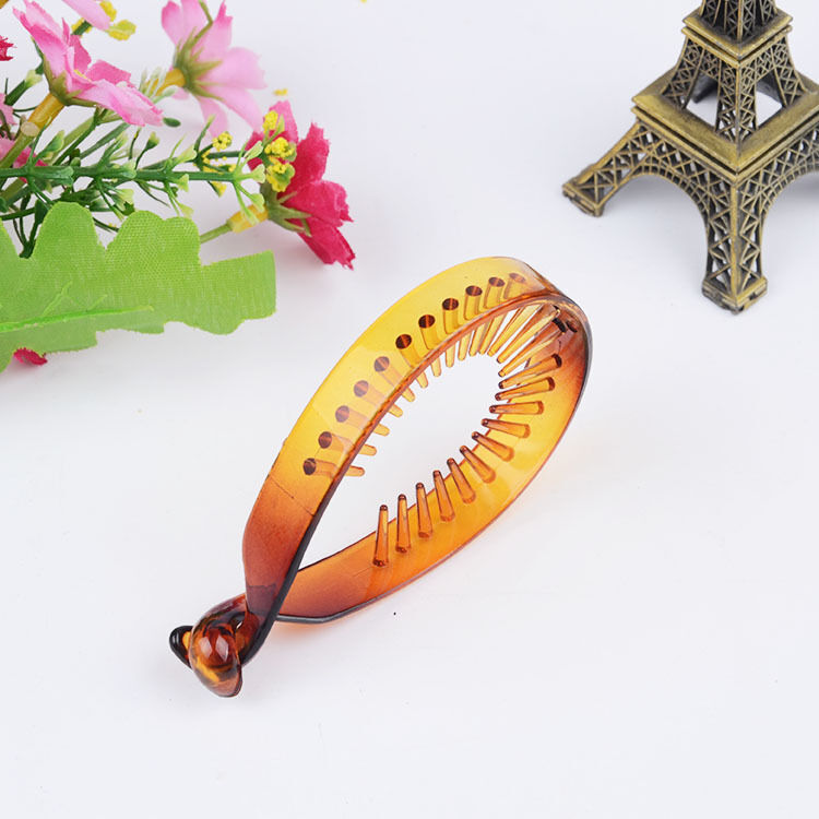 Buy Wholesale China Amber Translucent Hair Circle, Classic Fashion ...