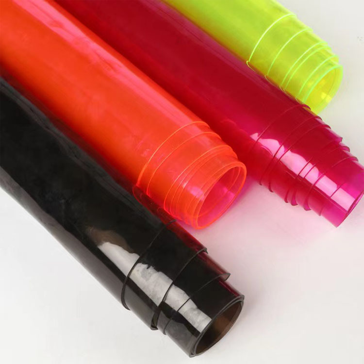 Laminating Free Flexible Fluorescent Heat Color Pvc Film Packaging Film ...