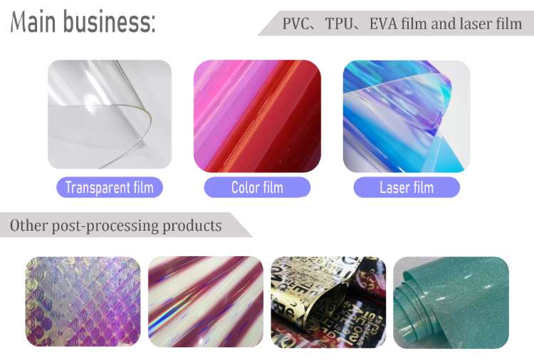 Laminating Free Flexible Fluorescent Heat Color Pvc Film Packaging Film ...
