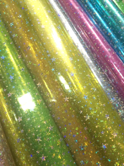 Laminating Free Flexible Fluorescent Heat Color Pvc Film Packaging Film ...