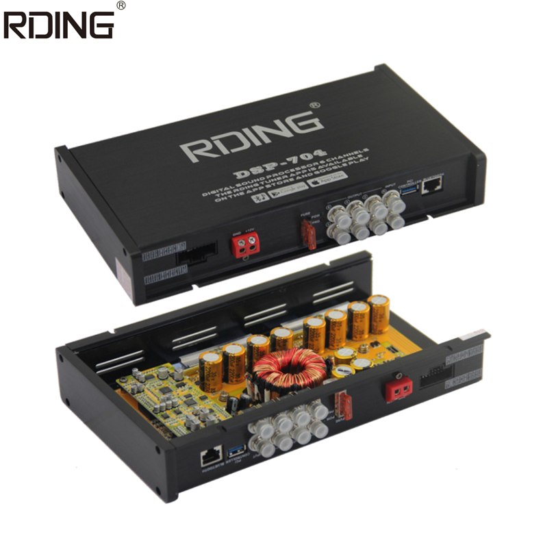 Manufacturer Digital Signal Processor Car Amplifier With Eq 10-band High Level Input/dsp Power ...