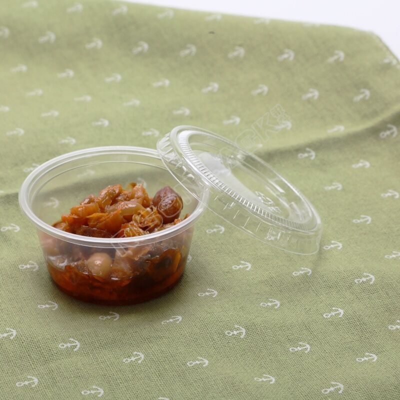 Buy Wholesale China (4oz)disposable Plastic Condiment Sauce Chutney Cup ...