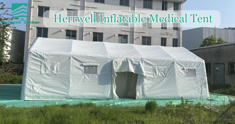 Herrwell Rapid Deployment Structure Mobile Inflatable Medical Emergency ...