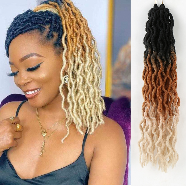Bulk Buy China Wholesale Gypsy Faux Locs Wavy Crochet Hair Curly Soft ...