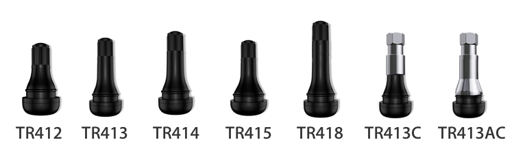 Factory Direct Supply Universal Tpms Valves Snap-in Tire Valve Stem ...