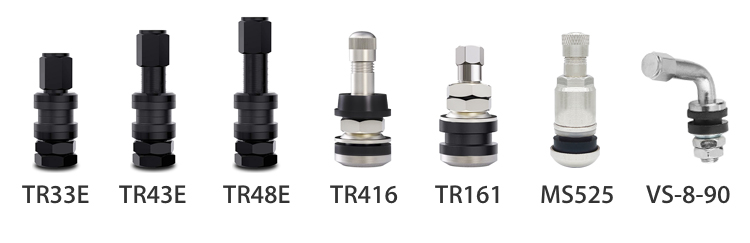 Factory Direct Supply Universal Tpms Valves Snap-in Tire Valve Stem ...