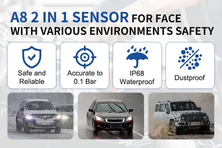 Buy Wholesale China Sorghum Car Universal Tire Air Sensor 434mhz Tpms ...