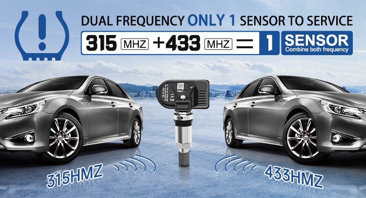 Buy Wholesale China Sorghum Car Universal Tire Air Sensor 434mhz Tpms ...