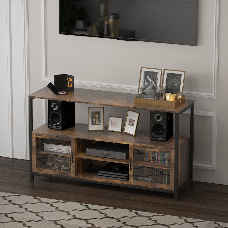 Buy Wholesale China Wooden Mdf Modern Style Media Console Tv Cabinet ...