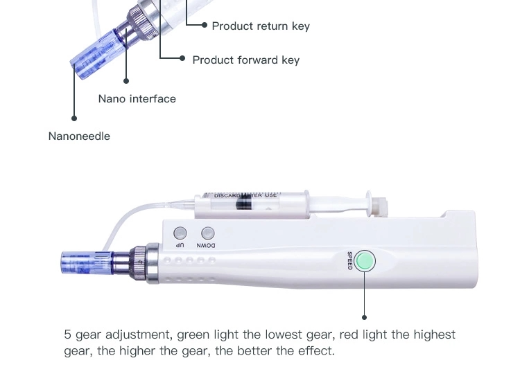 Newest No Pain Skin Lifting Anti Wrinkle Prp Injection Meso Gun ...