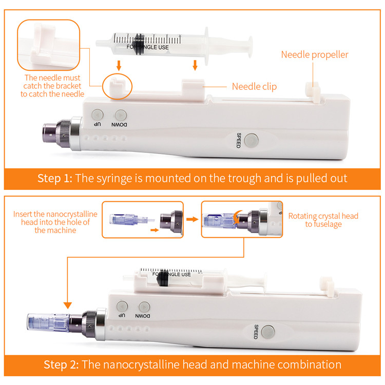 Newest No Pain Skin Lifting Anti Wrinkle Prp Injection Meso Gun ...