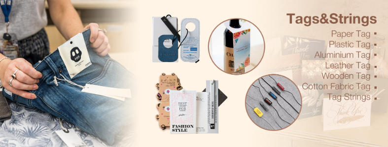 Buy Wholesale China Embossed Logo Hangtag String Plastic Hang Tags Seal ...
