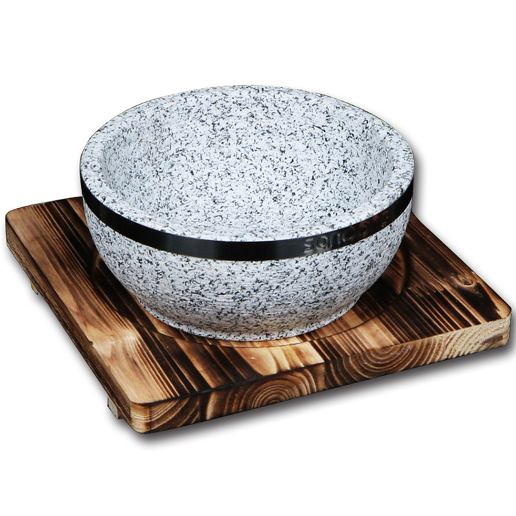 Buy China Wholesale Wholesale Granite Stone Bowl Korean Sizzling Hot ...
