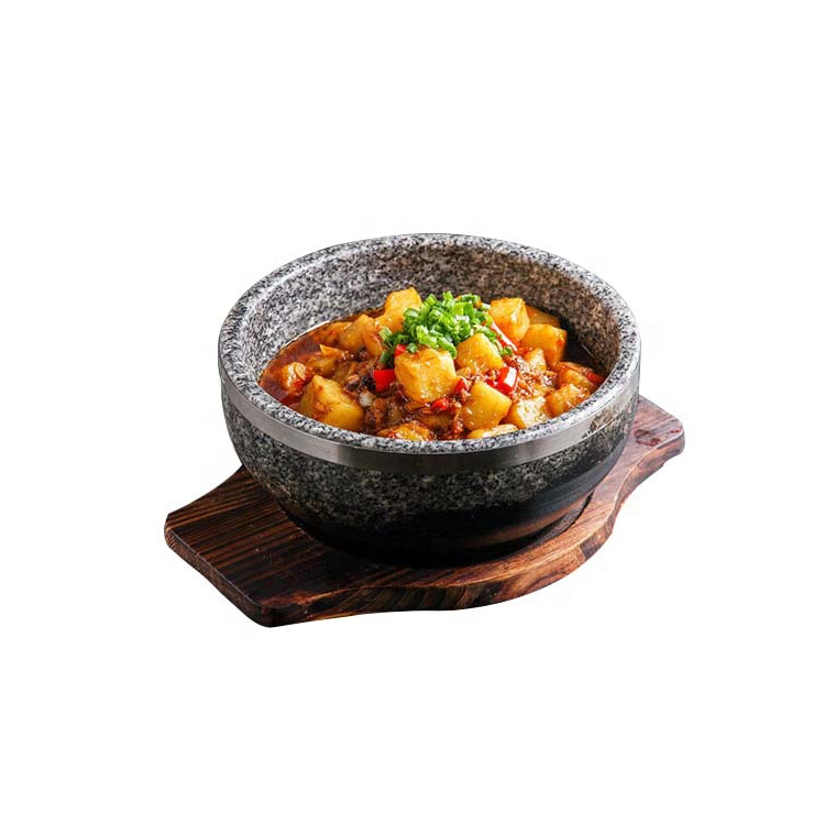 Buy China Wholesale Wholesale Granite Stone Bowl Korean Sizzling Hot ...
