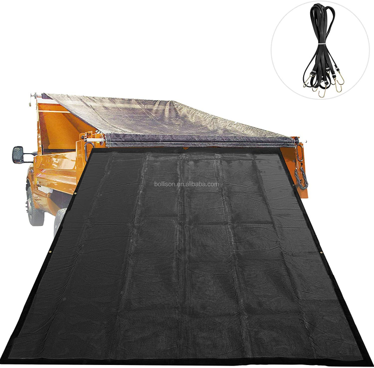 China Dump Truck Mesh Tarp Heavy Duty Black Mesh Tarp Durable Dump ...