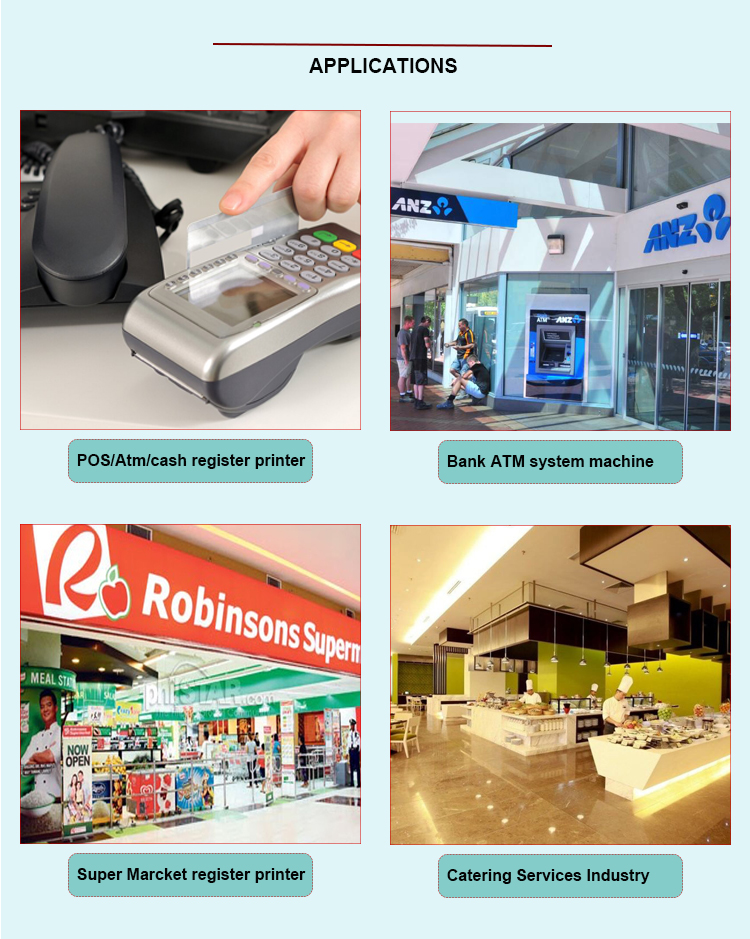 Buy Wholesale China 80*80 Cash Register Paper Raw 57mm Materials Roll ...