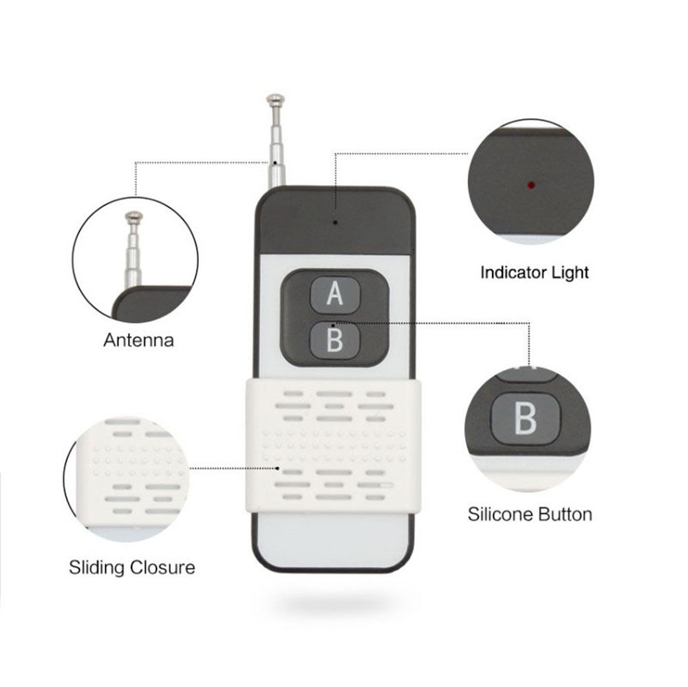 Buy Wholesale China 1000m Long Distance Rf Industrial Remote Control 2/ ...