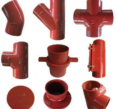 Buy China Wholesale Cast Iron Pipe En877 Epoxy Coated Cast Iron Pipe ...