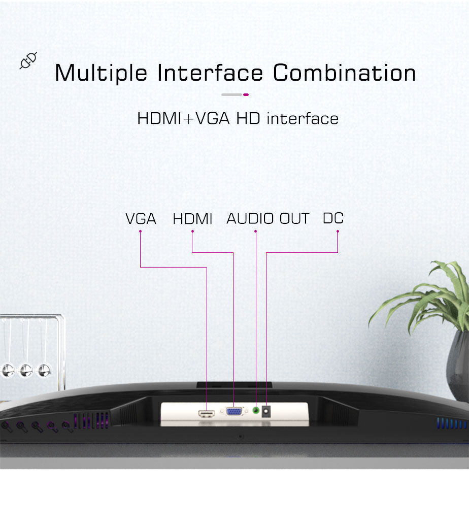 Buy Wholesale China Low Price 24 Inch Qhd Monitor With Built-in Camera ...