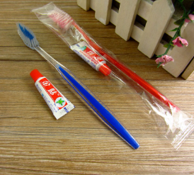 Natural Biodegradable Toothbrush Toothpaste For Hotel - Buy China ...