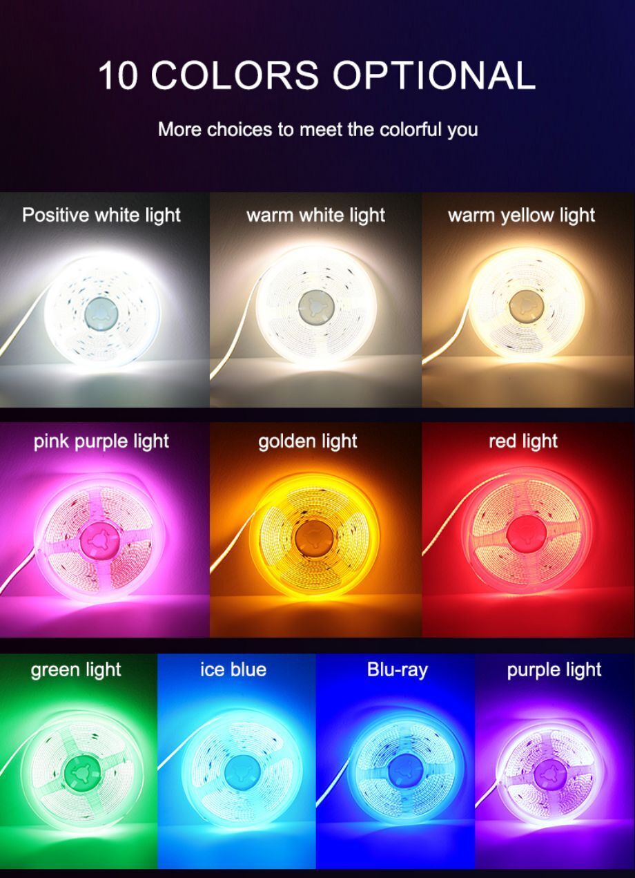 Buy Wholesale China High Quality Led Rope Lights Rgbw Cob Led Strip ...