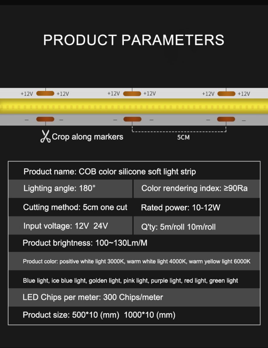 Buy Wholesale China High Quality Led Rope Lights Rgbw Cob Led Strip ...