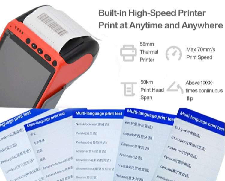 Buy Wholesale China Hcctg Android7.0 5 Inch Emv All In One Handheld Pos ...