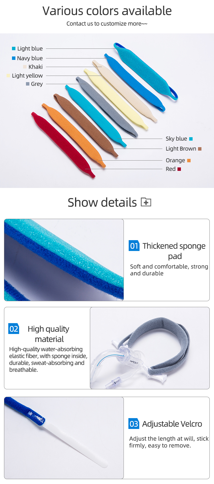 Buy China Wholesale China Supplier High Quality Tracheostomy Tube Belt ...