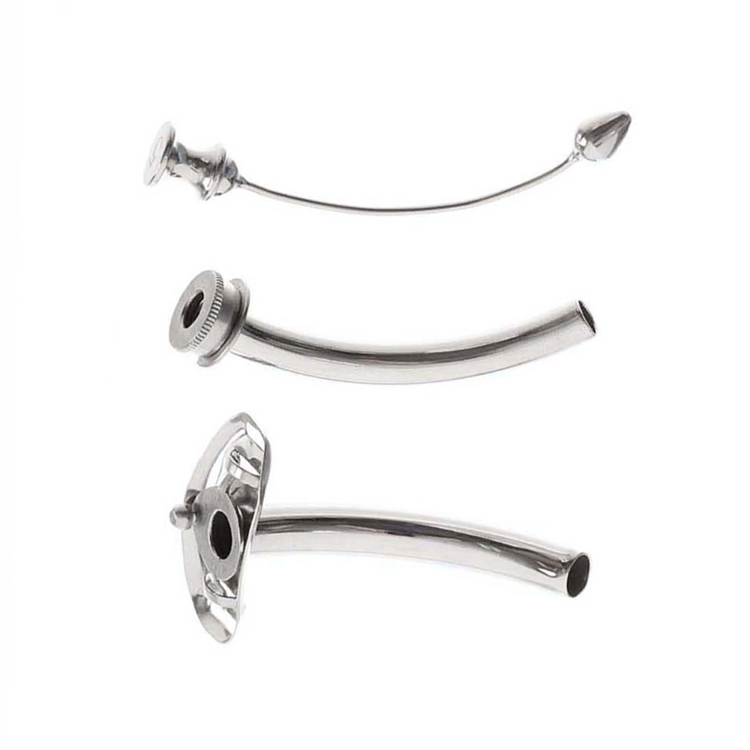 Jackson Improved Tracheostomy Tube Stainless Steel Ent Tracheostomy ...