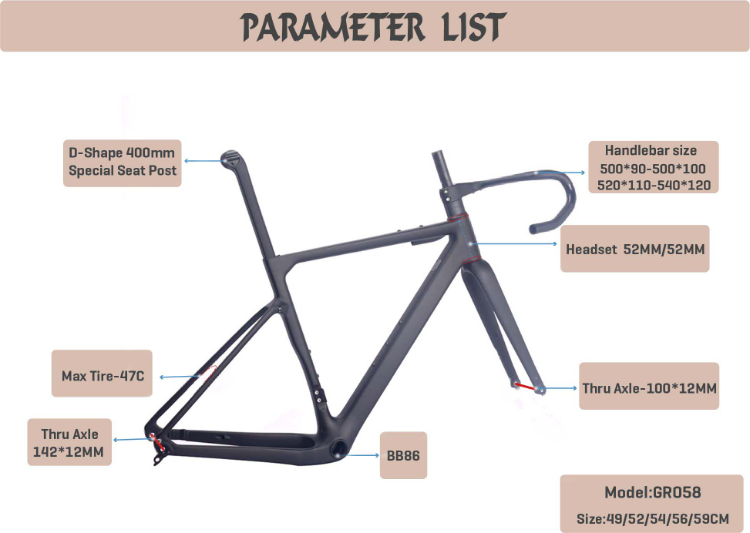 Buy China Wholesale Chameleon1003 Color Paint Carbon Gravel Bike ...
