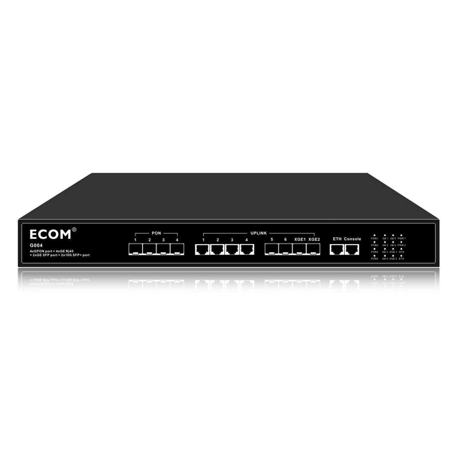 Buy Wholesale China Ecom G004 4port Gpon Olt 4xgpon Port + 4xge Rj45 ...