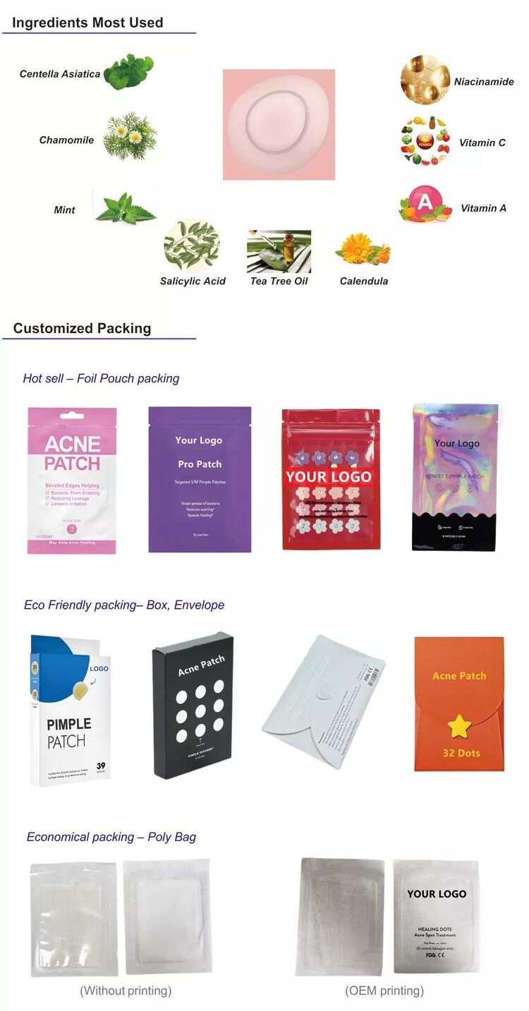 Buy Standard Quality China Wholesale Trummed Hydro Seal Acne Patches ...