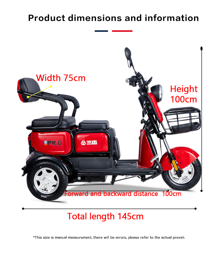 Electric Tricycles Chinaxuzhousanjie Factory Cargo Trike With Three ...