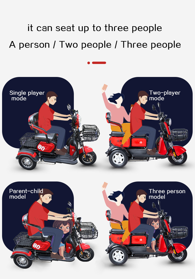 Electric Tricycles Chinaxuzhousanjie Factory Cargo Trike With Three ...