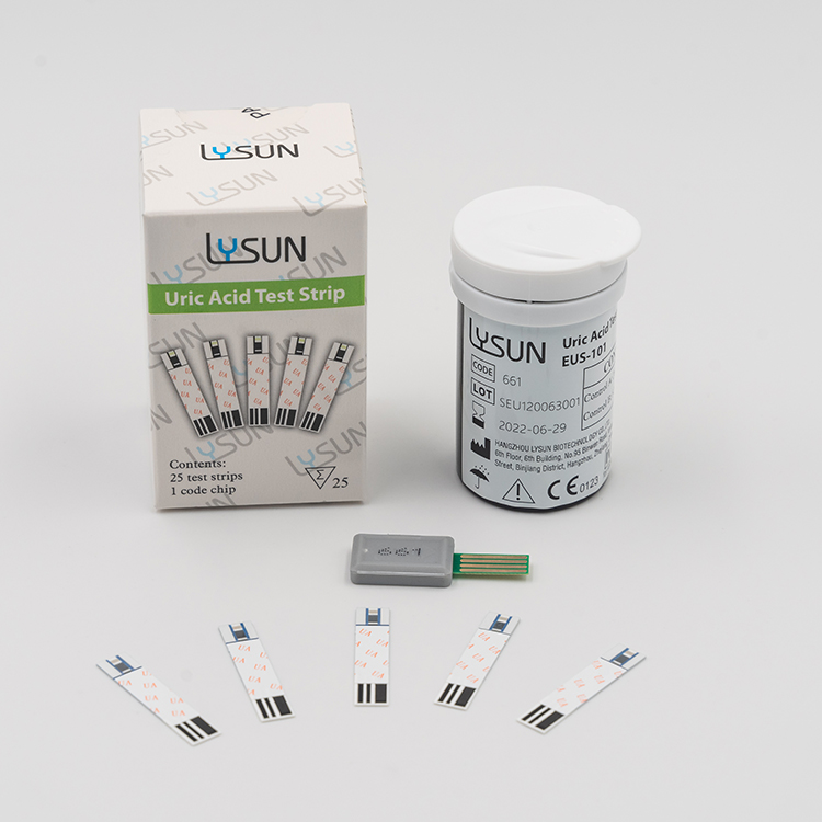 Wholesale Direct Factory Lysun Uric Acid Monitor Analyzer Test Strip ...