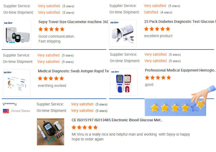 Sejoy Hdl Ldl Triglyceride Cholesterol Test Kit Blood Lipid Profile ...