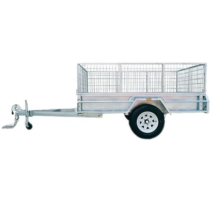 7x4' Full Welded Box Trailers Travel Car Trailers Utility Farm Trailer ...