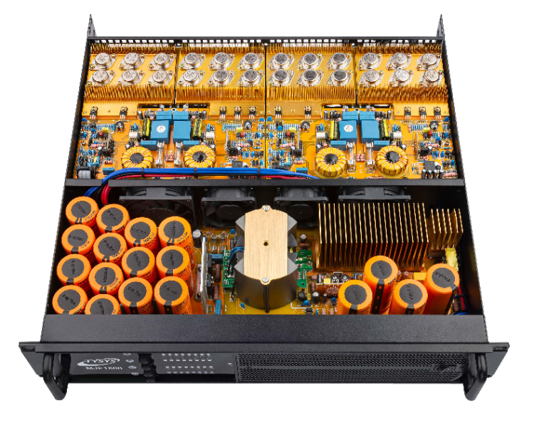 Mjf1800 Power Amplifier Chassis 1800w Class D Power Amplifier Module ...