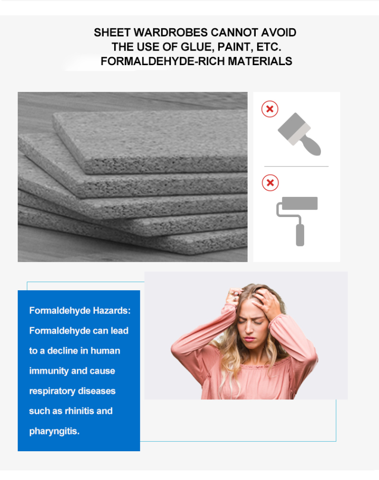 Multifunction Fold Zipper Fabric Wardrobes Storage Modern Cabinet ...