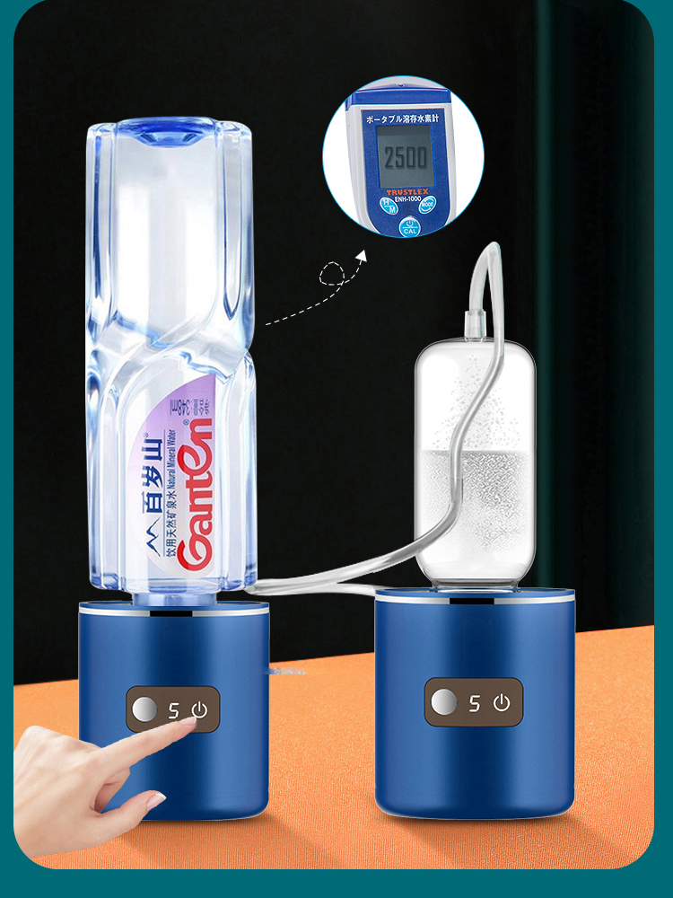 3000ppb H2 Cup Water Ionizer Rechargeable Hydrogen Water Bottle Spe Pem Inhaler Machine Hydrogen ...