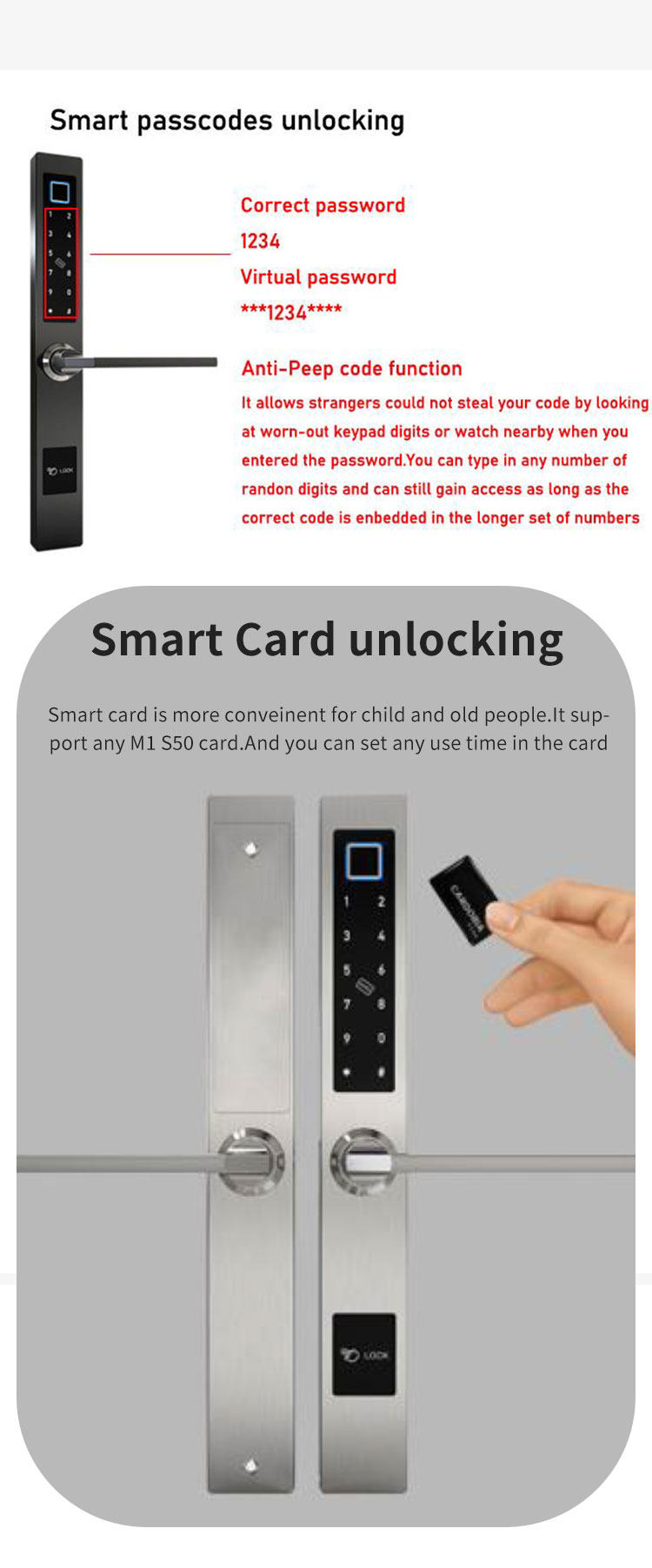 Buy Wholesale China Electronic Doorlock Safety Keypad Locks Japan ...