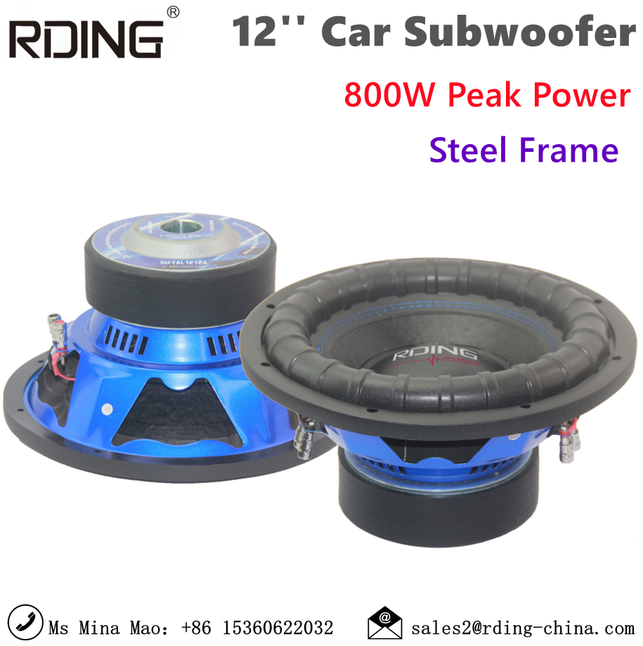 Buy Wholesale China China 400w Rms Car Audio 12 Inch Subwoofer With 3 ...