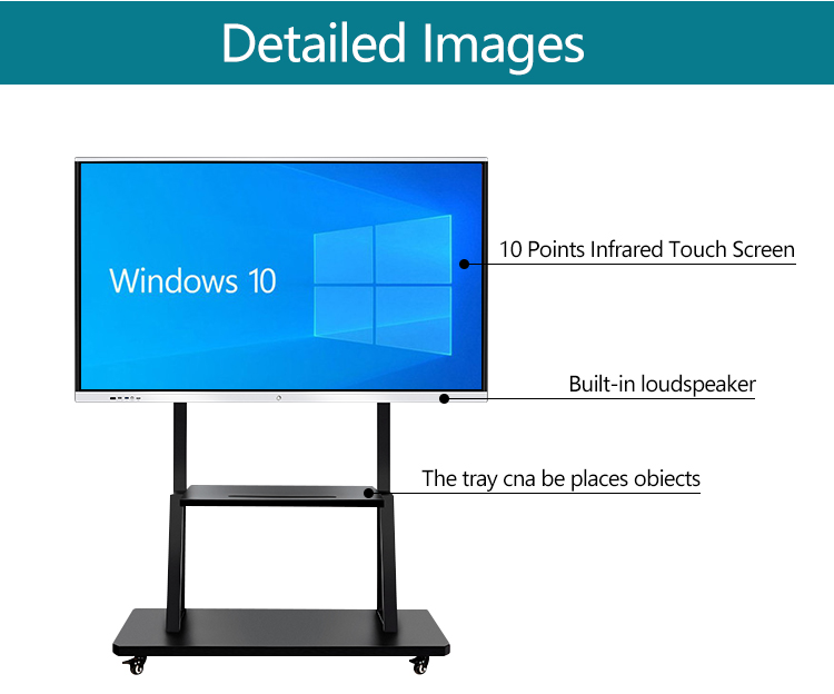 Buy Standard Quality China Wholesale 65 Inch 4k Interactive Flat Panel ...