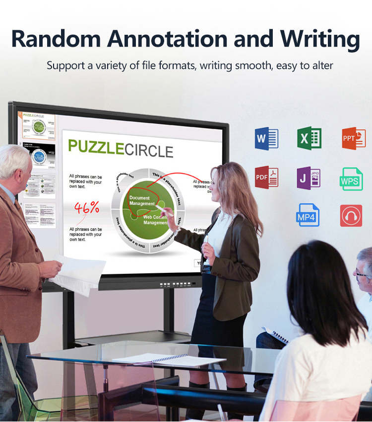 Buy Standard Quality China Wholesale 65 Inch 4k Interactive Flat Panel ...