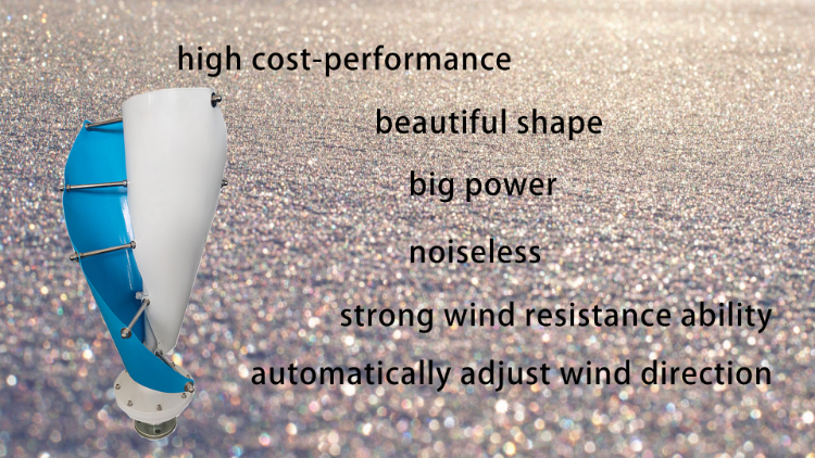 Hot Sale 5kw Spiral Wind Turbine 10kw Home Wind Turbine 500w 800w Wind ...