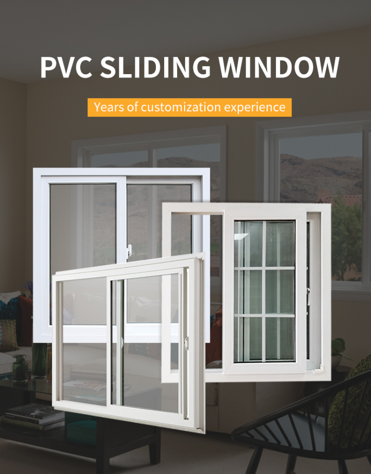 Modern Popular Pvc Window White Color Upvc Sliding Windows For Home ...