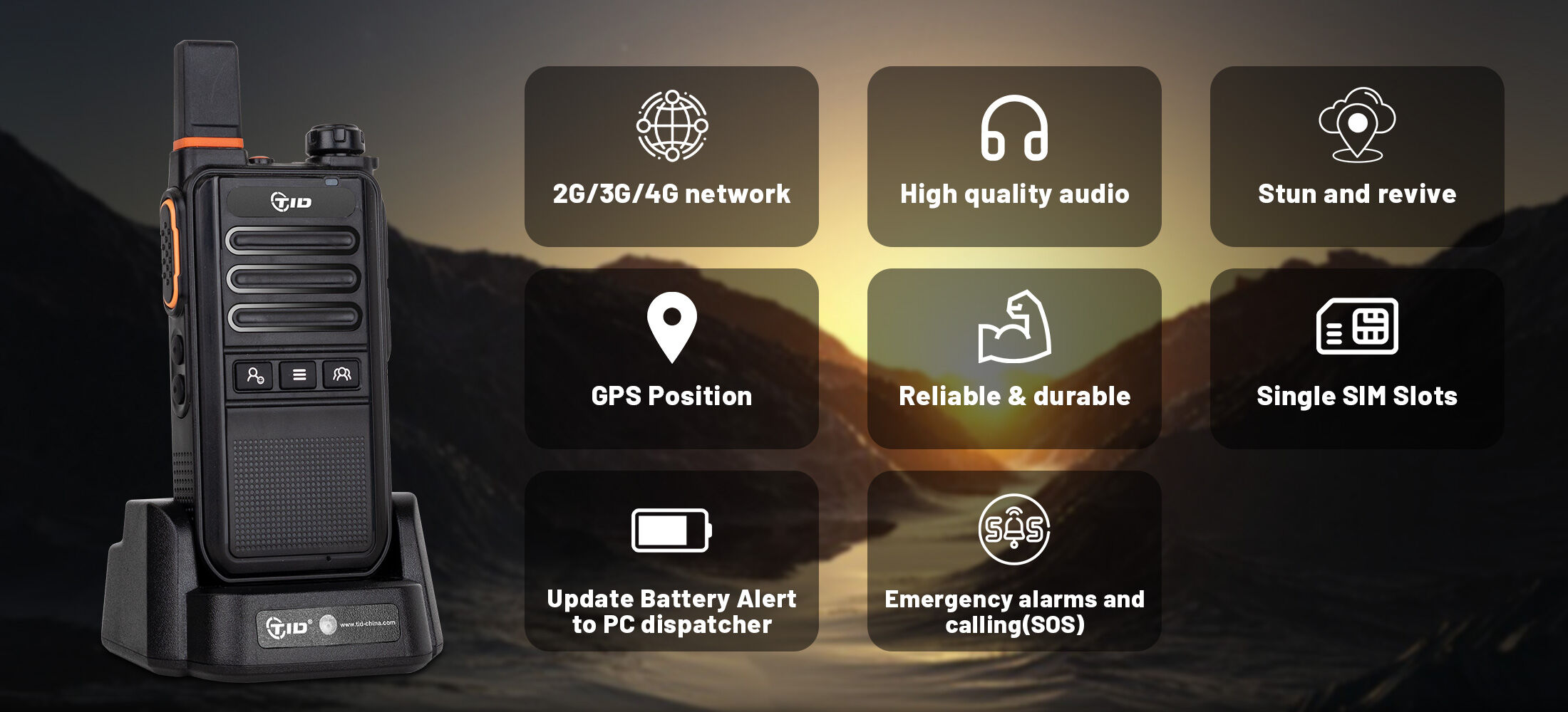 Buy Wholesale China Tid Factory Price Communication Real-ptt Lte 4g Td ...